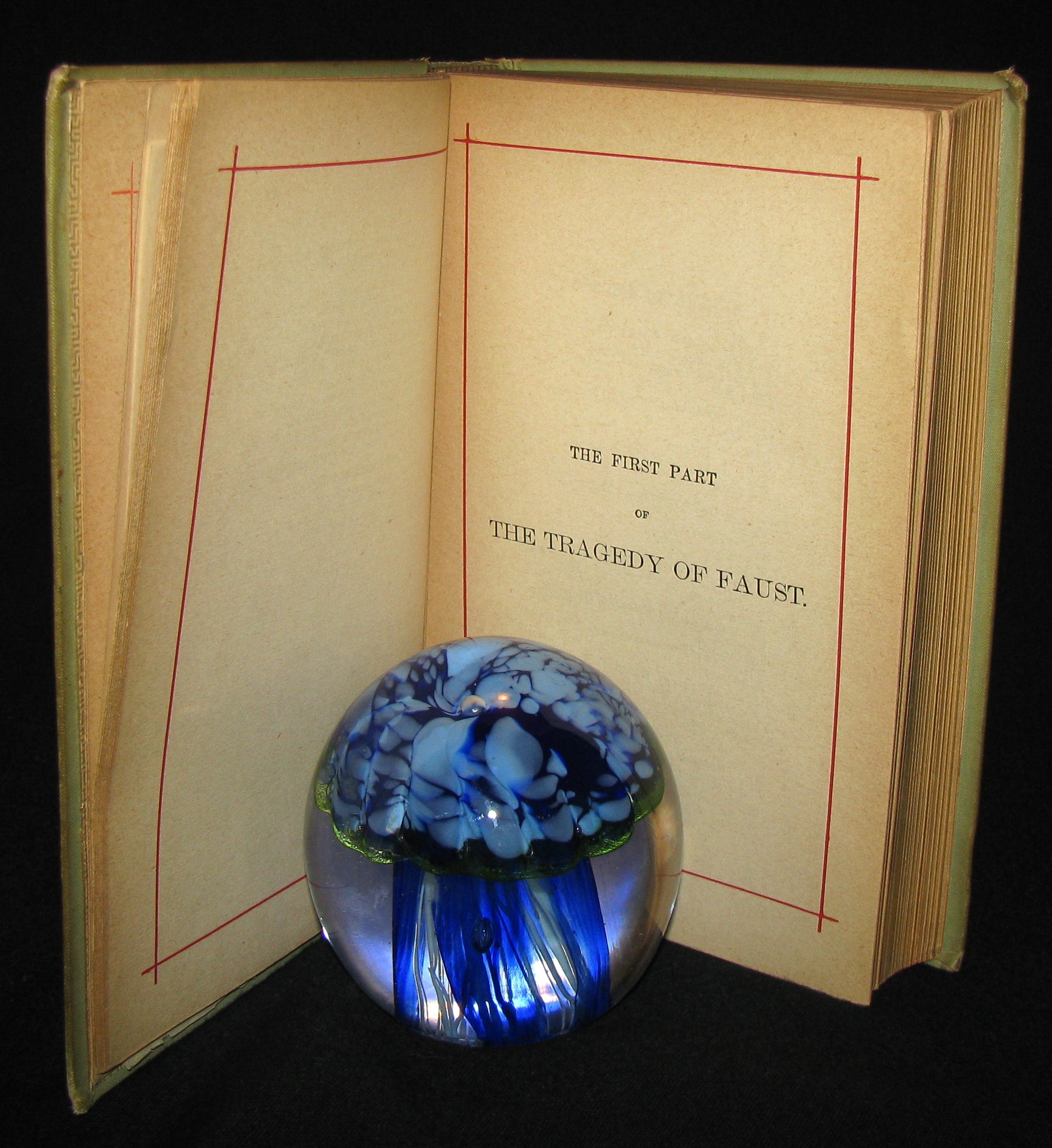 1880's Rare Victorian Book - GOETHE'S FAUST in two parts illustrated by ...